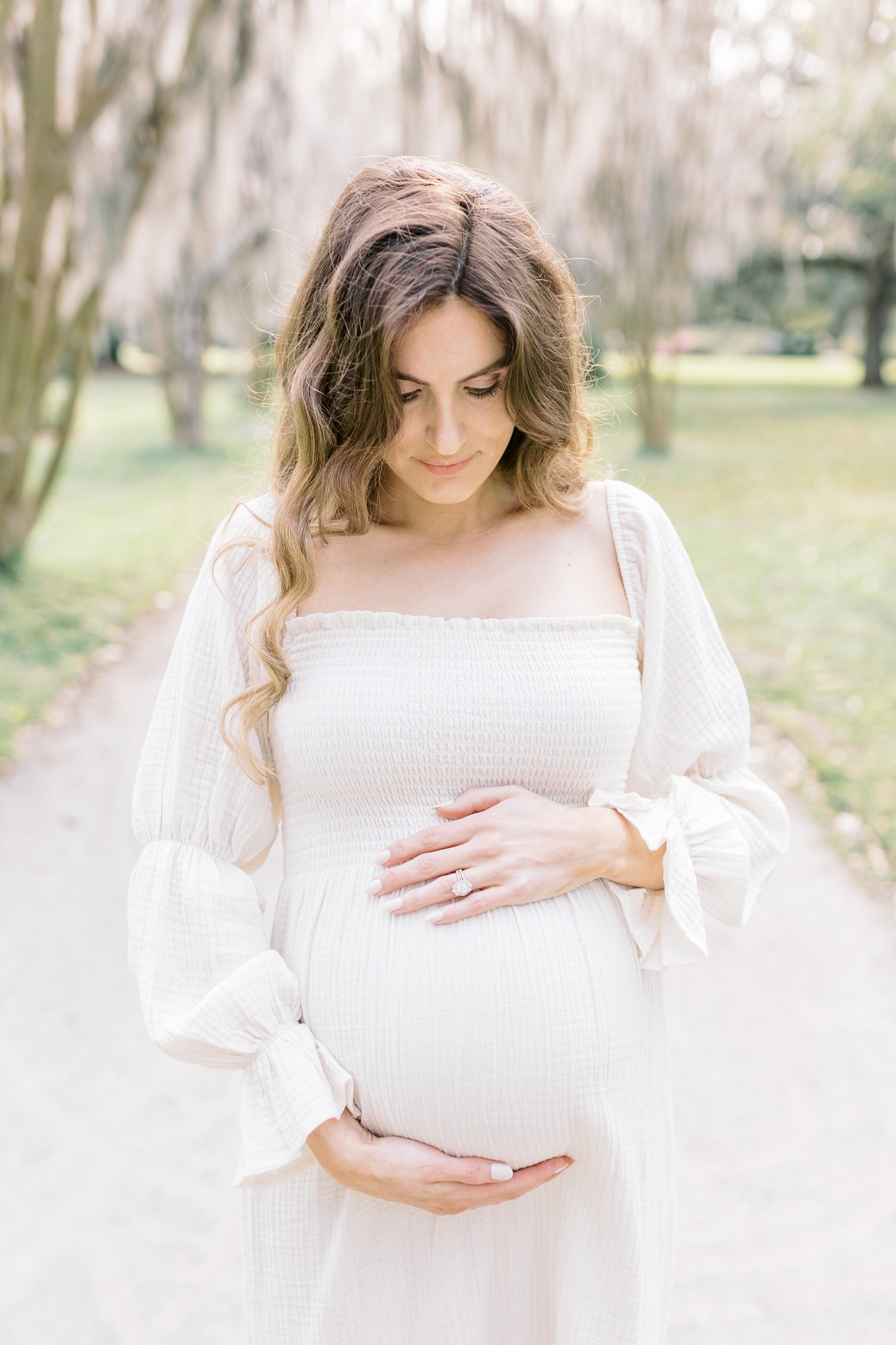 Charleston SC Maternity Session on Film | Fine Art Maternity Photography