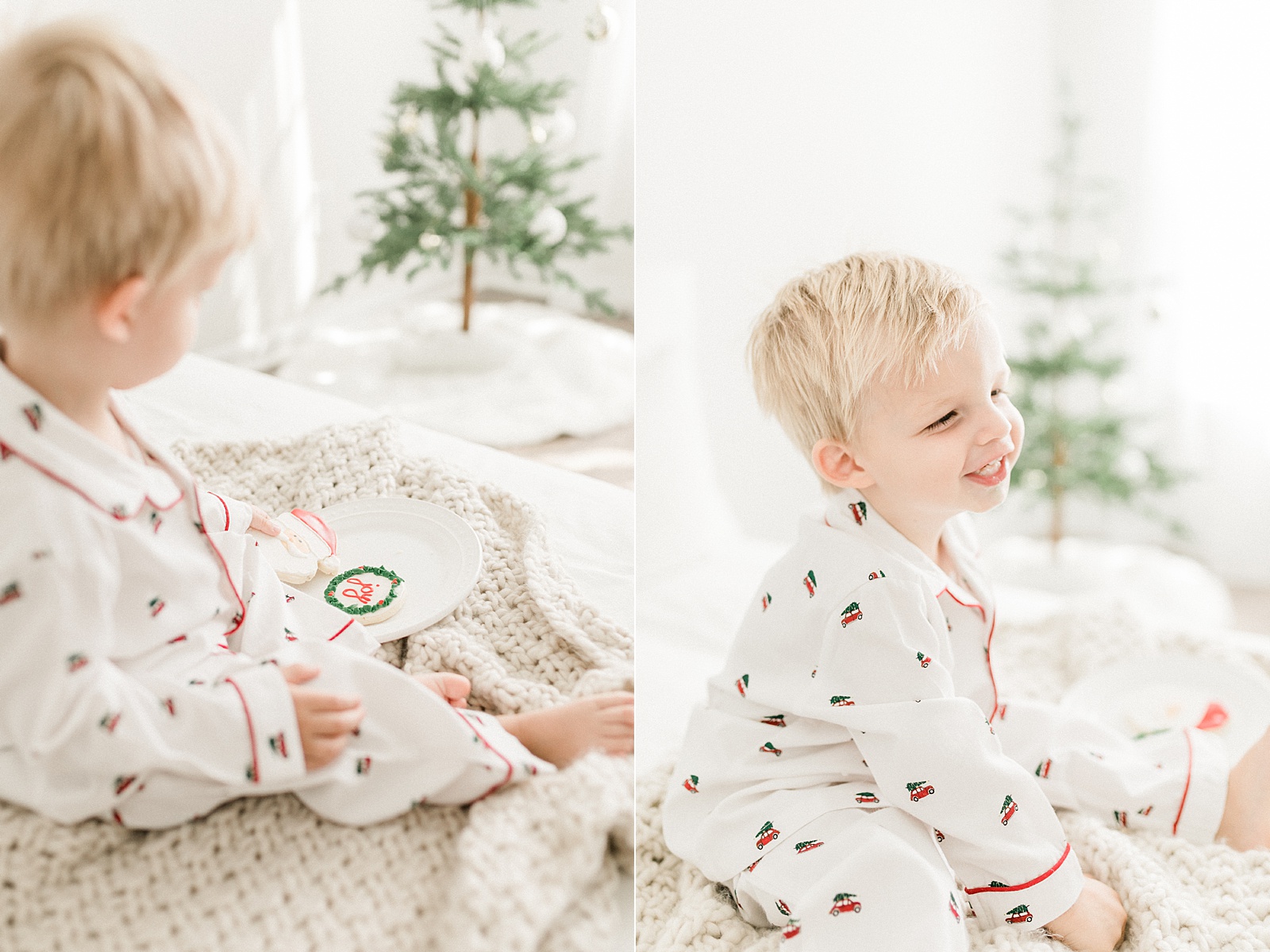 First Annual Christmas Pajama Mini Sessions for kids