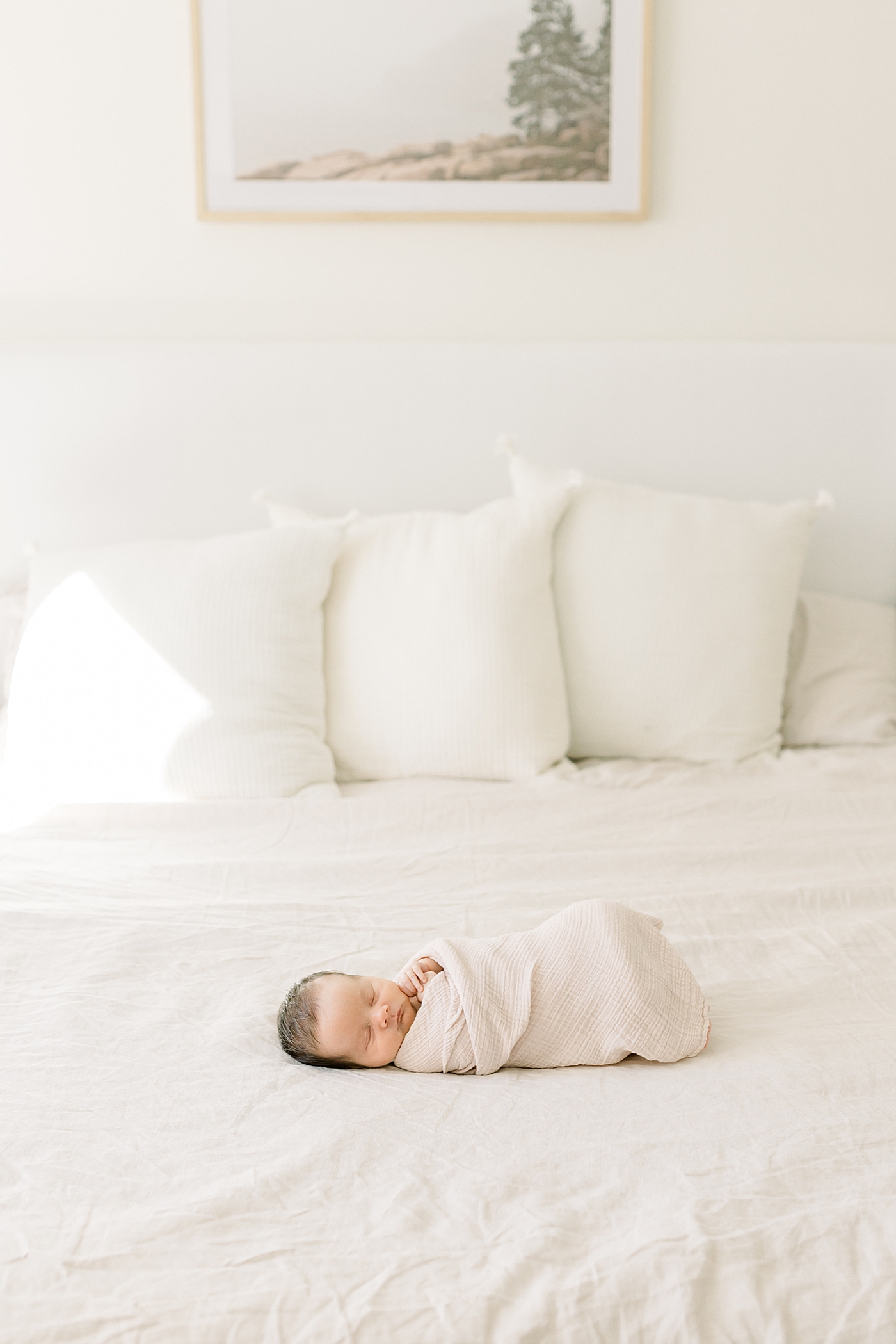 Newborn Photos with a Toddler | Lifestyle Session at Home