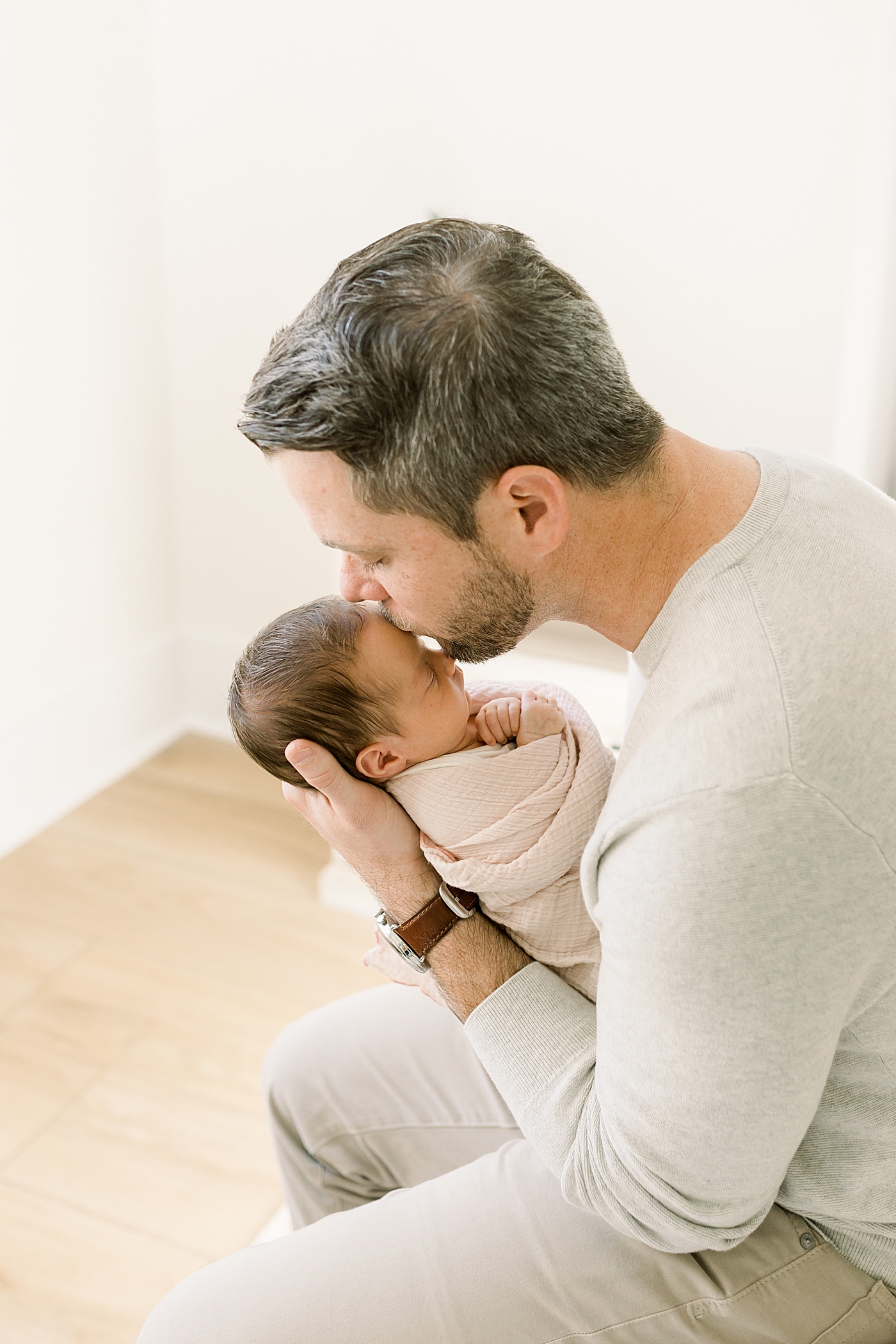 Newborn Photos with a Toddler | Lifestyle Session at Home