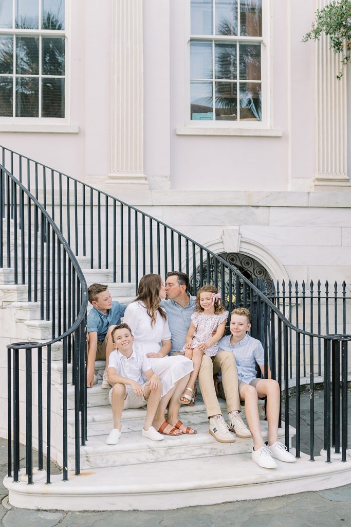 Family Photographer in Downtown Charleston